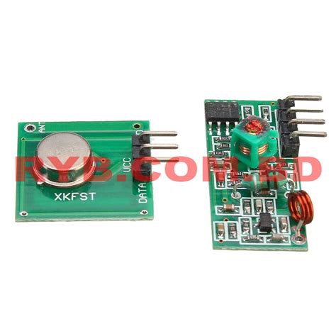 433mhz rf decoder transmitter with receiver module kit for arduino arm