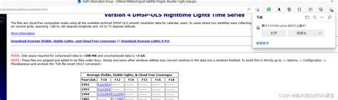 一、dmsp ols、npp viirs夜光数据下载和校正理论介绍 dmsp夜间灯光数据 csdn博客