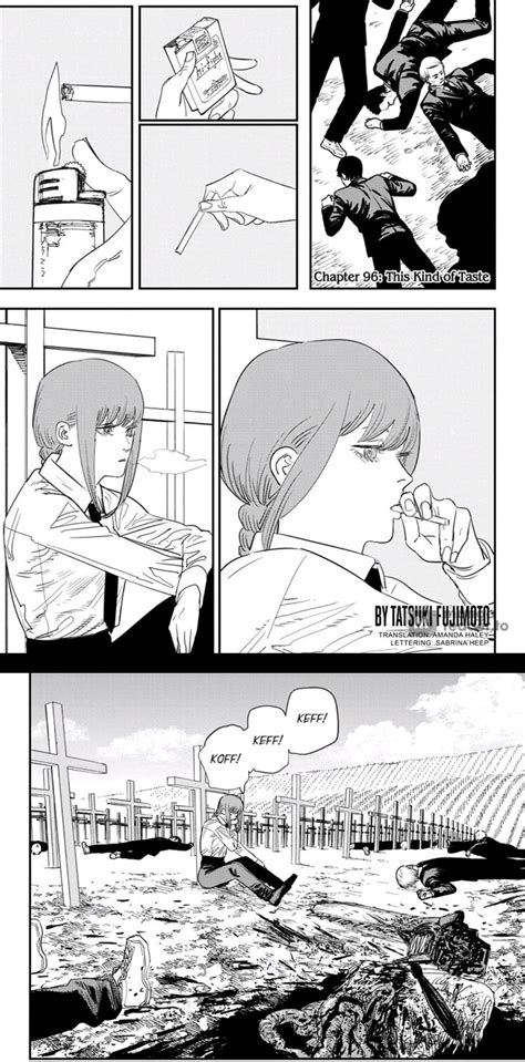 Why Did Makima Take A Puff When She Clearly Cant Handle Smoke Is She