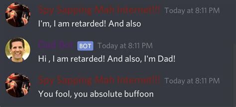 Thanks I Hate Dad Bot R Tihi