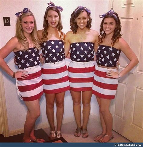 Flag Clad Cuties Showing Off Their Patriotism Strange Beaver