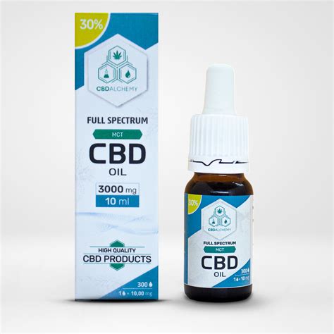 Aceite Cbd 30 Full Spectrum Mct Cbd Alchemy