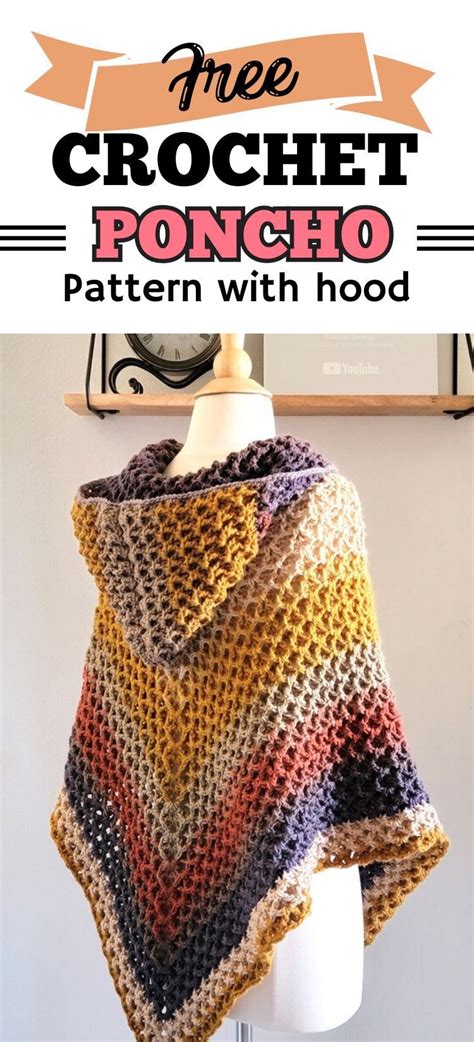 Poncho Crochet Pattern Free Artofit