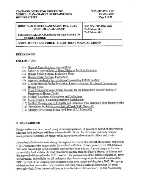 Gitmo Force Feed Pdf