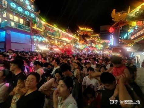 端午之夜青岛不夜城“爆红” 知乎