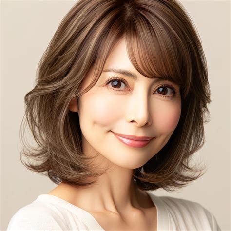 おばさんぽくない髪型50代パーマおすすめ21選。若く見える＆手入れが楽な髪型厳選♪ Scene 髪型 髪型 ボブ パーマ