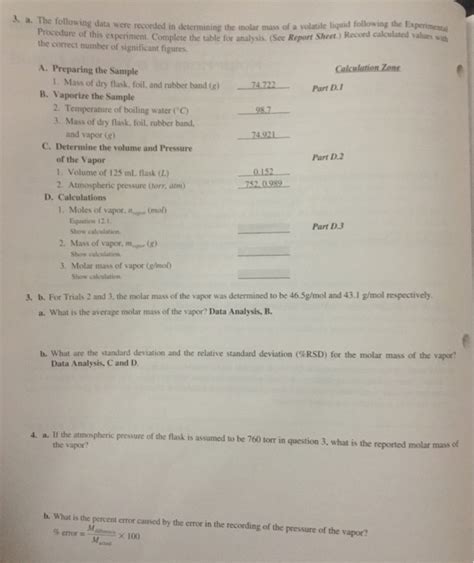 Solved Date Lab Sec Name Desk No L A How Is The Pressure