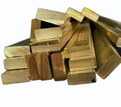 Rectangular Brass Flat Bar Thickness 3mm To 6mm At Rs 610kg In