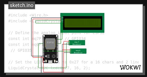 Mq Sensor Copy Wokwi Esp32 Stm32 Arduino Simulator