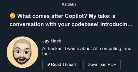 🤔 What Comes After Copilot My Take A Conversation With Your Codebase