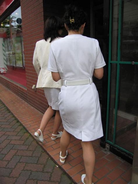 本物ナースを盗撮！！看護師パン透けパンチラ画像 Fashion Panty Style Shirt Dress