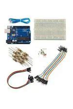 Buy Robotbanao UNO Board Basic Starter Kit Compatible With Arduino Combo Set RB MFN Online