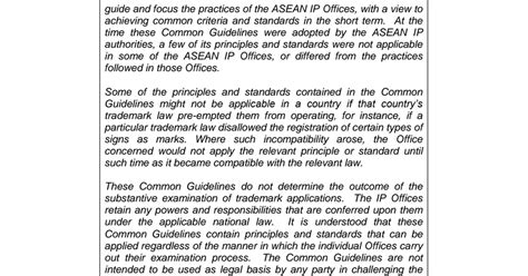 ASEAN GUIDELINESExaminationMarksABSOLUTE Part1 Pdf Google Drive