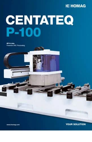Automatic Homag Centateq P 100 Cnc Machining Center 9 Kw At