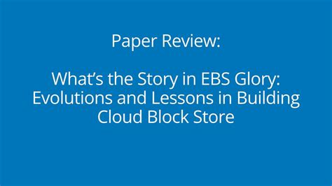 evolution of cloud block store r programming