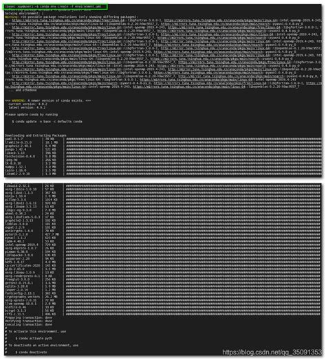 Ubuntu下移植一个服务器的虚拟环境到另一台服务器condaenvexception Pip Failed Csdn博客