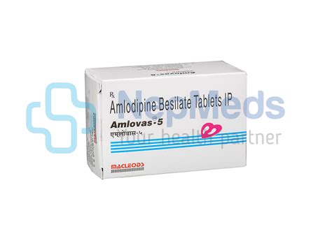Amlovas 5mg Buy Amlovas 5mg At Best Price In Nepmeds
