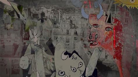 Герника по мотивам картины Пабло Пикассо Youtube