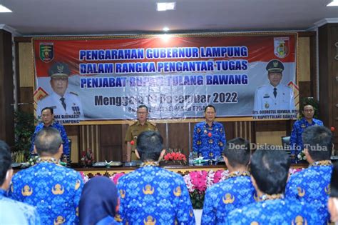 Hari Pertama Kerja Pj Bupati Kenalan Dengan Para Pejabat Tulang Bawang
