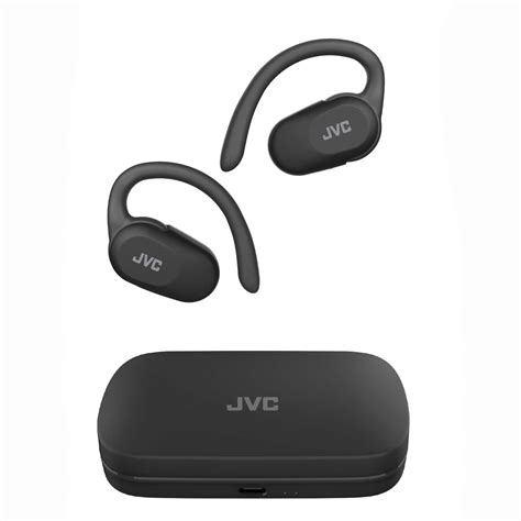 Customer Reviews JVC Open Ear Headphones HANP40TB Black HANP40TB Best Buy