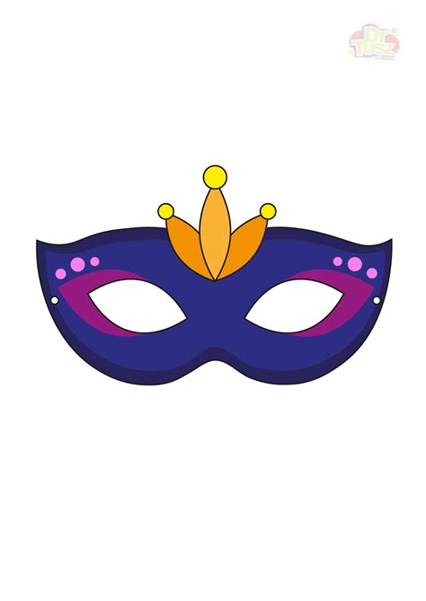 Maska Karnawałowa Wenecka Do Wydrukowania