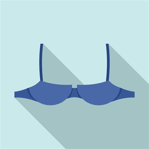 Sport Bra Icon Flat Style Vector Art At Vecteezy