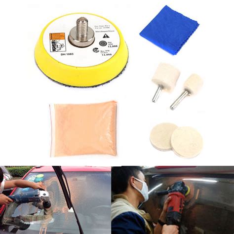Car Glass Polishing Kit Windscreen Window Scratche Grandado