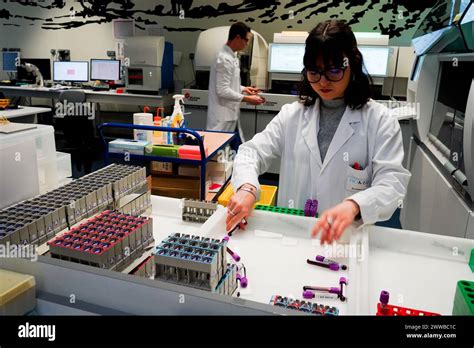 Technical Platform Of The Inovie 34 Laboratory Sorting Sample Tubes