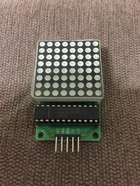 mcu自學雜記 arduino 11 紅外線收發器 max7219 8x8 led點陣模組。