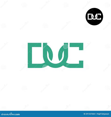 Letter Duc Monogram Logo Design Vector Illustration 291337660