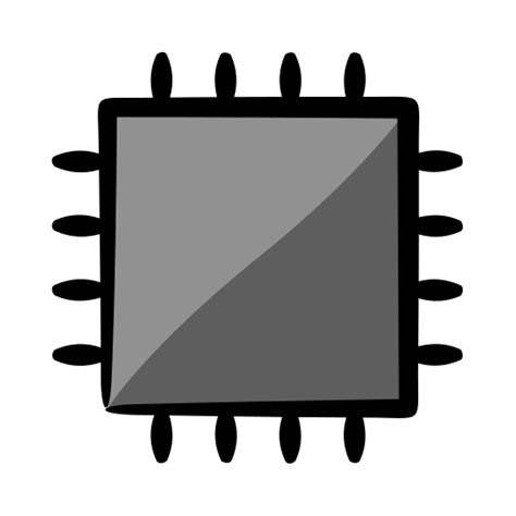 Mosfet Transistor Voltage Motherboard Component Electronic Icon
