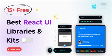 15 Best React Ui Libraries To Kickstart Your Projects Uideck