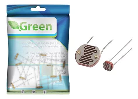 Automatización Robótica Con Sensor De Luz Fotorresistor 10x Ldr De 5 Mm