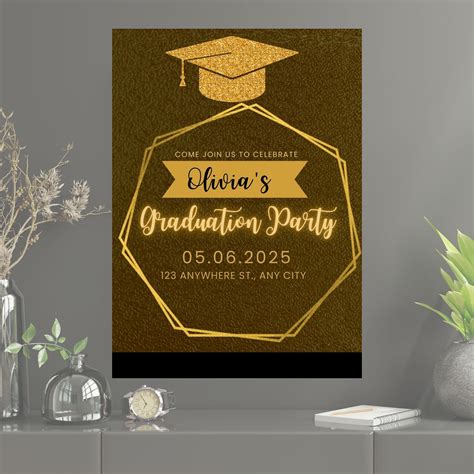 Graduation Party Invitation Graduation And Birthday Invitation