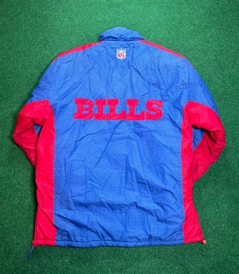 Vintage Buffalo Bills Logo Athletic Vintage 90s Oversized Jacket Grailed
