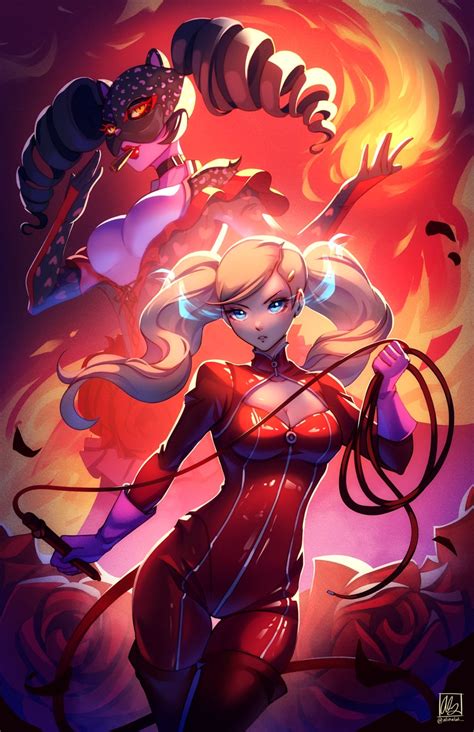 Takamaki Anne And Carmen Persona And 1 More Drawn By Alinal Danbooru