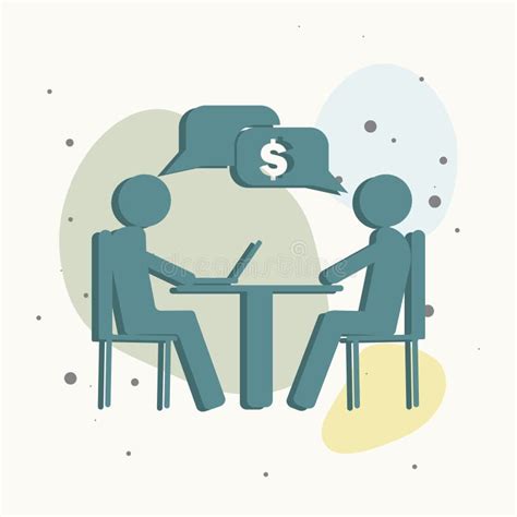 Two People Talking Table Icon Stock Illustrations 341 Two People Talking Table Icon Stock