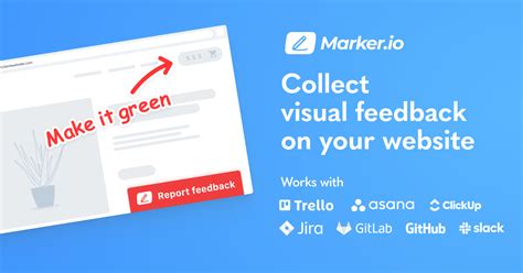 Features Product Tour Marker Io