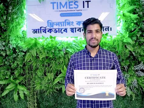 Mujib Rahman On Linkedin Certificate Document Template Achivements