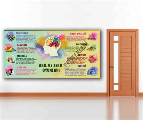 Akıl Zeka Oyunları Okul Posteri 59800 Tl