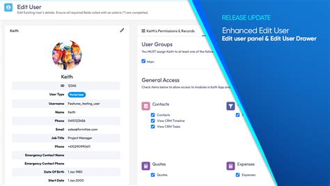 User Edit Drawer Enhancements Unveiled Formitize