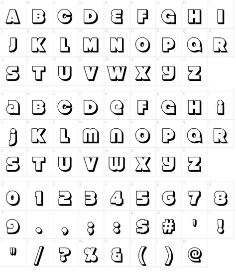 Strenuous 3d Font Download