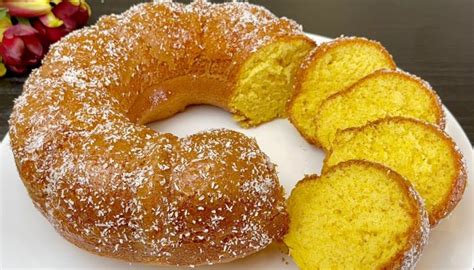Bolo Fofinho E Simples Sem Leite E Sem Margarina Focodin