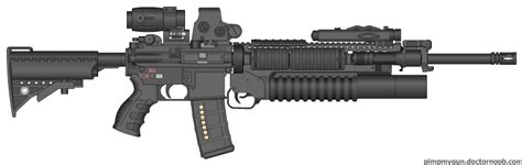 Custom M16a4 By Bob123bob123 On Deviantart