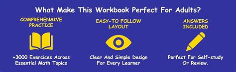 Basic Math Workbook For Adults With Over 3000 Exercises Additionsubtractionmultiplication