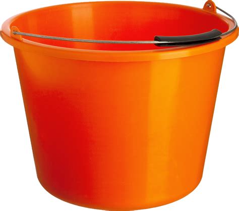 Bucket Orange Sand Bucket Image PNG Transparent Background Free