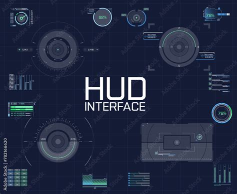 Futuristic User Interface Hud And Infographic Elements Hud Ui For