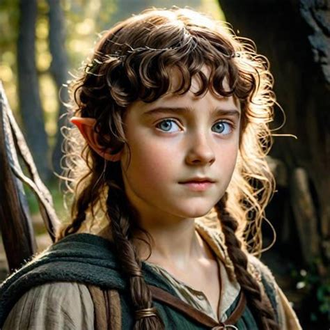 A Young Hobbit Girl By Iwarebiko On Deviantart