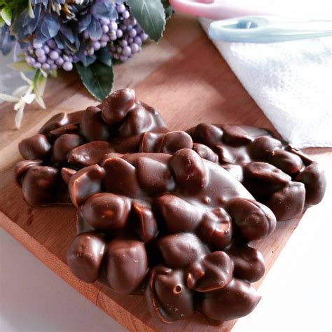 Easy Milk Chocolate Peanut Clusters Santa Barbara Chocolate