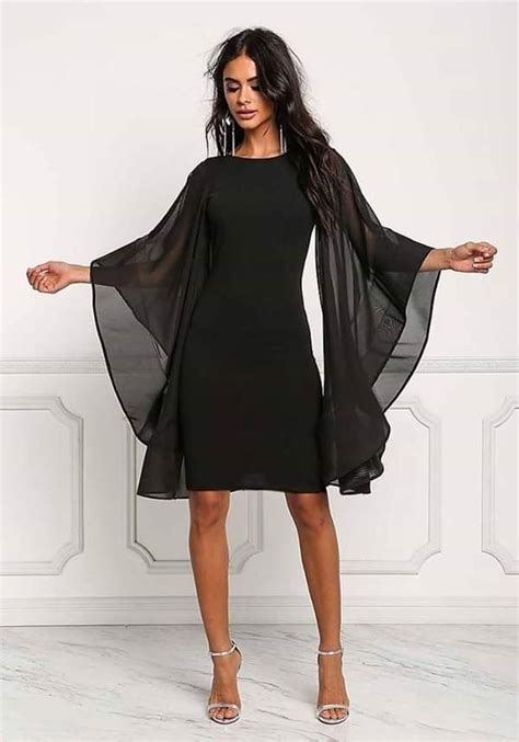 Xscape Evenings Embellished Chiffon Cape Overlay Dress Regular Petite